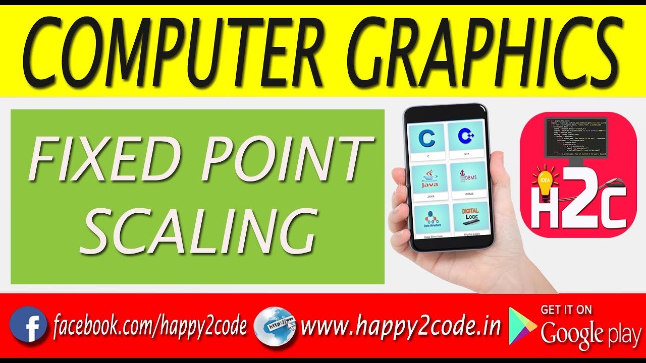 GRAPHICS TUTORIAL #14 : FIXED POINT SCALING - YouTube
