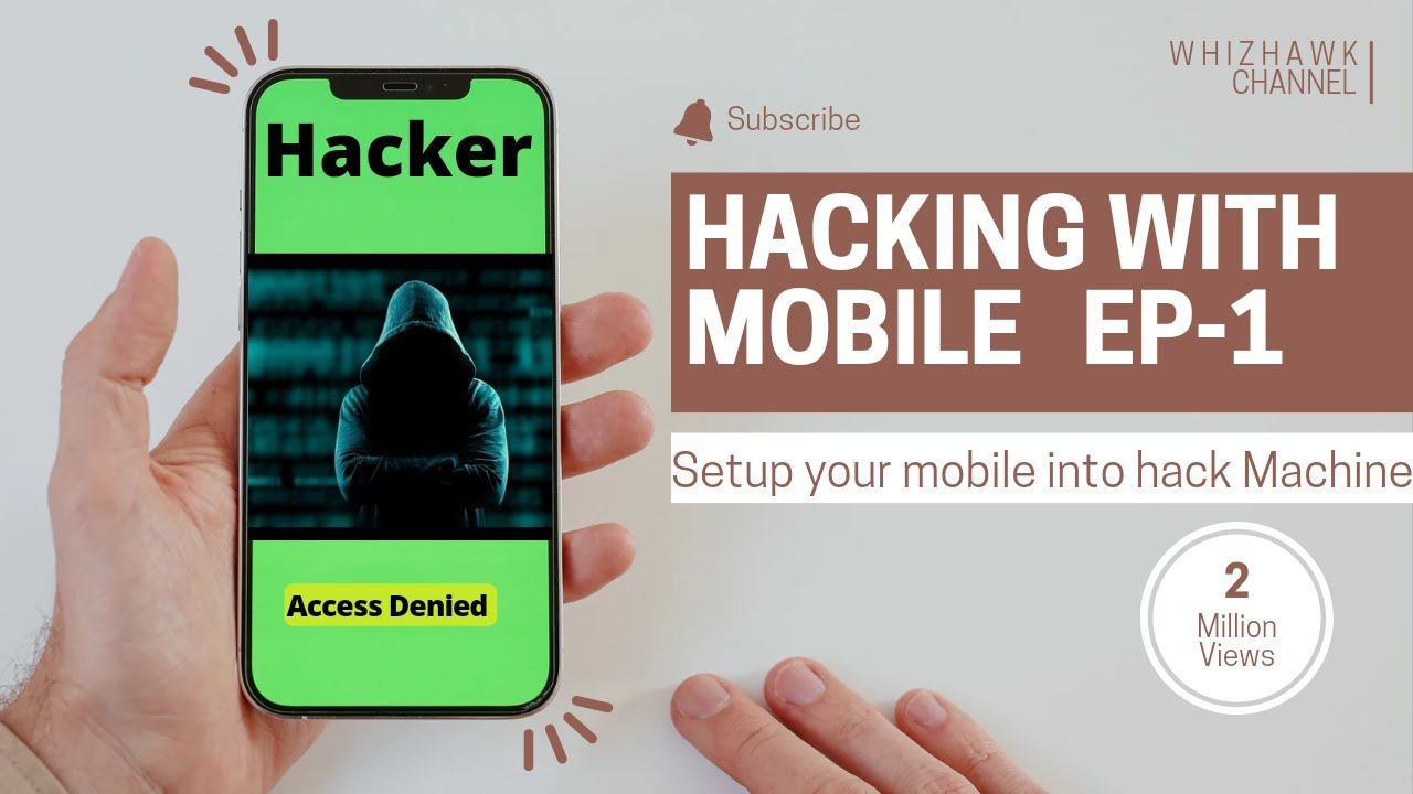 How to Hacking with our Mobile | Hacking lab setup Ep-1 #hacking # ...
