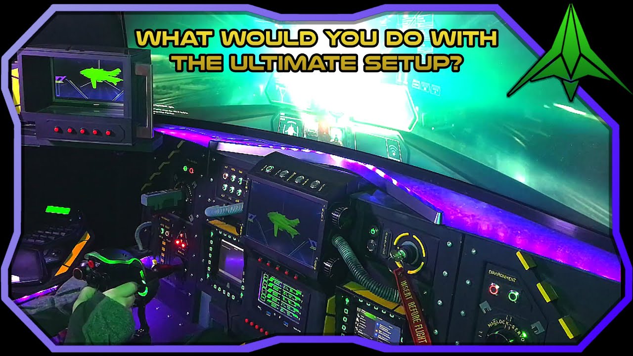 Inside the Most Insane Gaming Cockpit Setup Simpit... (Channel Trailer ...