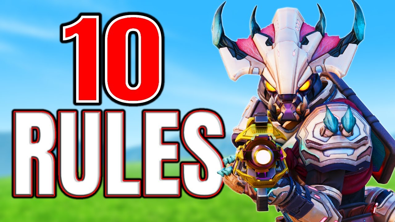 10 Unwritten Rules Players Break in Apex Legends - YouTube