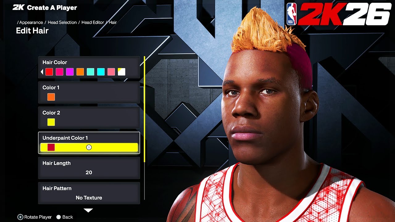 NBA 2K26: All MyPlayer Hairstyles, Facial Hair & Tattoos | New Color ...