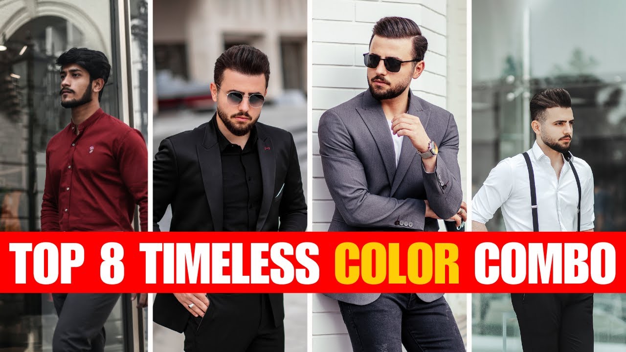 Ultimate Color Combos for Men's Fashion I Men's Clothing Color ...