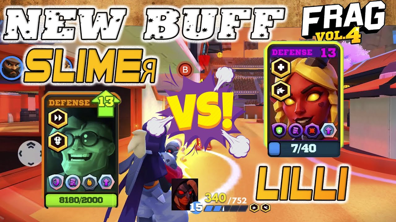 FRAG Pro Shooter - New Buff slimeЯ vs Lilli🔥Gameplay Walkthrough🔥 (iOS ...