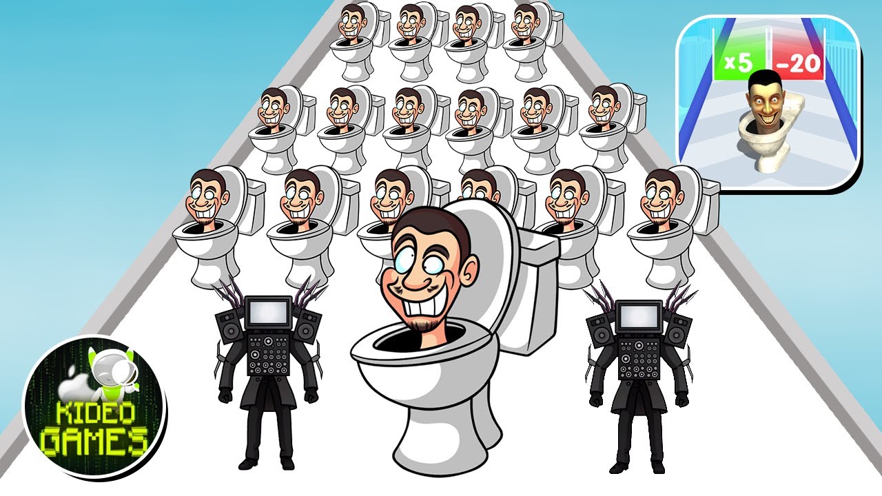 Skibidi Toilet - All Levels Gameplay Android,ios Walkthrough Mobile ...