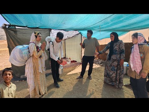 Young nomadic couple asks for help from Mashallah's family after running away from home