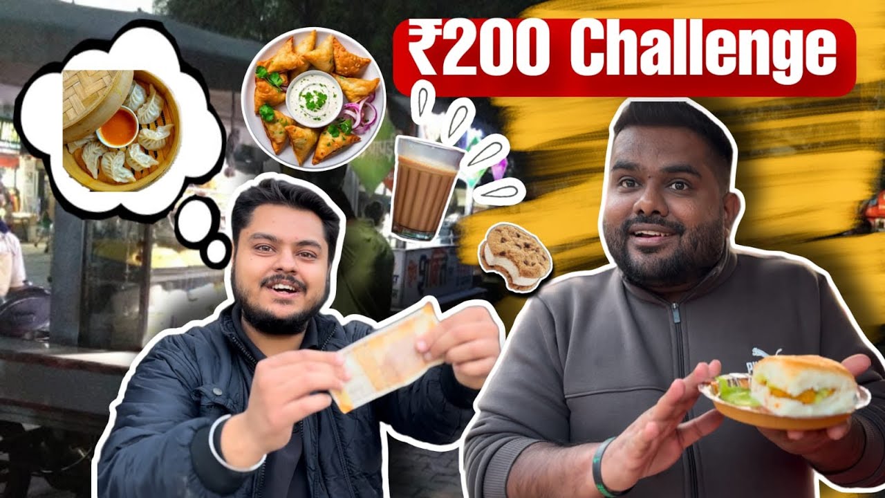 Street Food Challenge | Cheapest and Craziest food ever | Indian Road ...