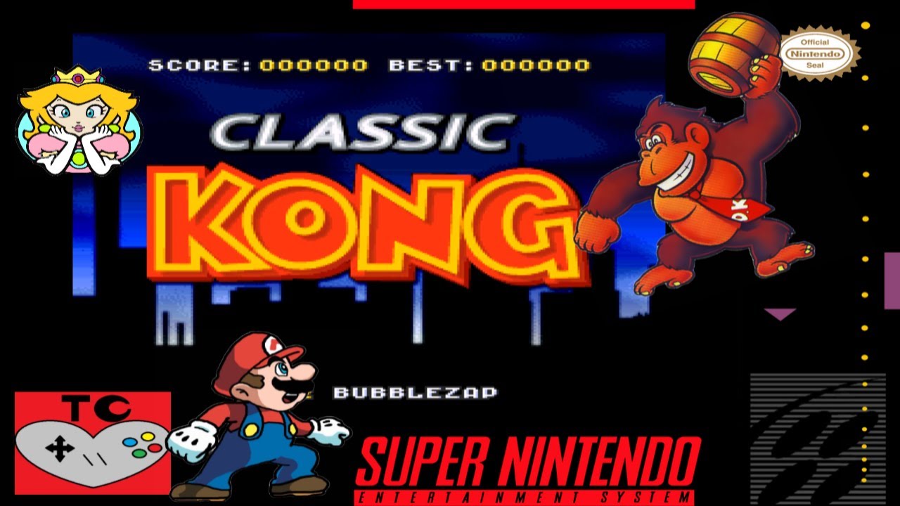 CLASSISCS KONG: SNES - YouTube