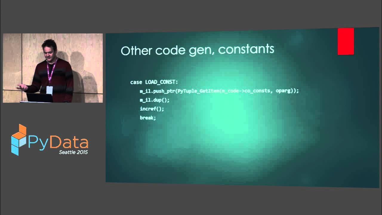 Dino Viehland: Building a JIT for Python - YouTube