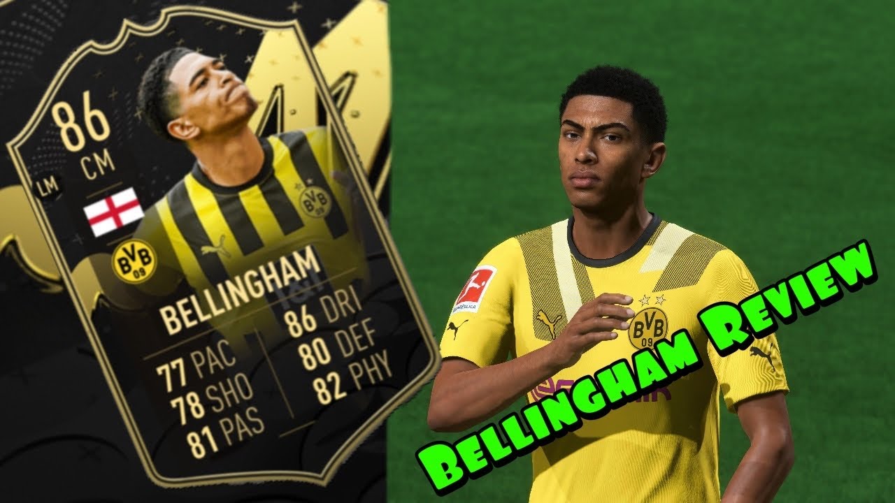 FIFA 23 | Bellingham TOTW Player Review | BOX TO BOX KING - YouTube