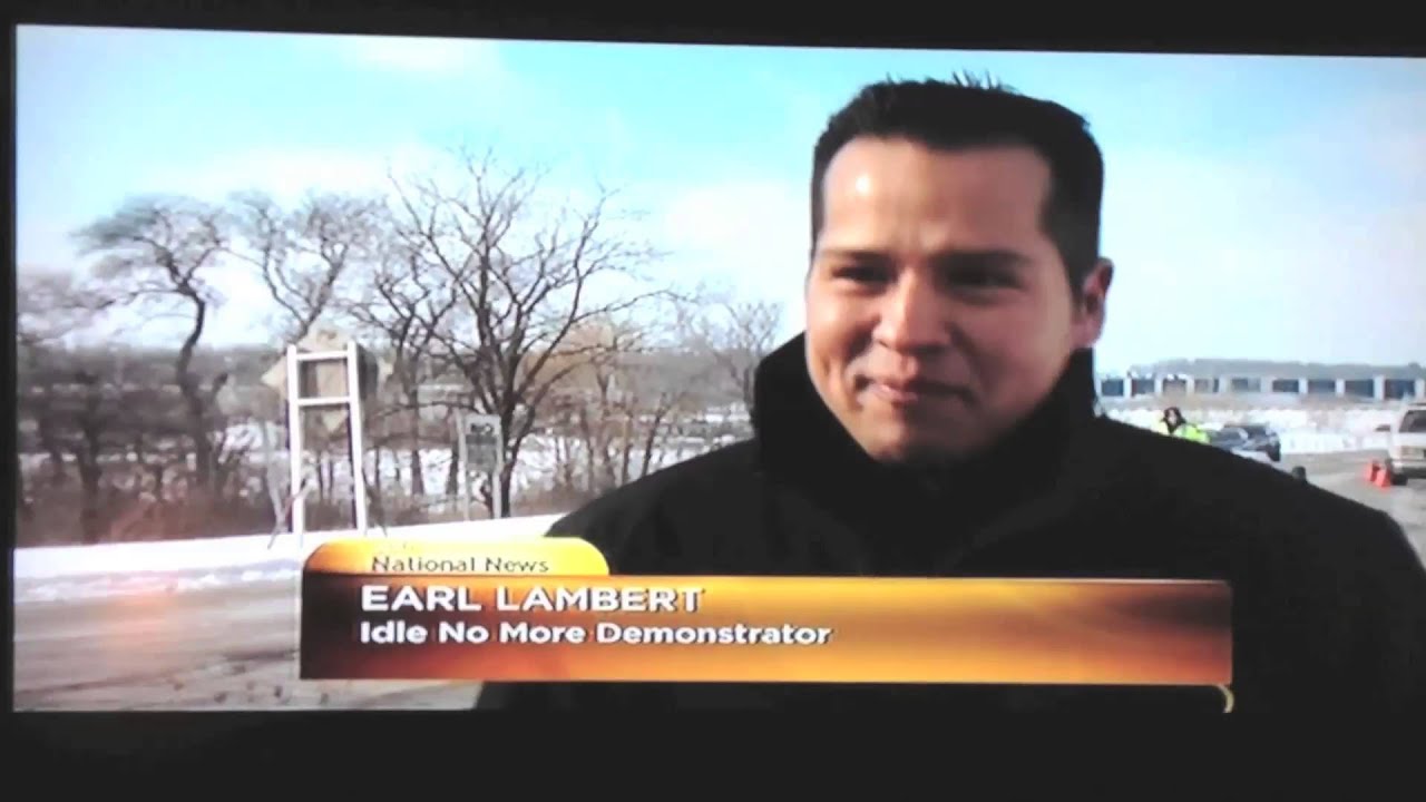 Idle No More. Oakville, Ontario - Earl lambert APTN Interview - YouTube