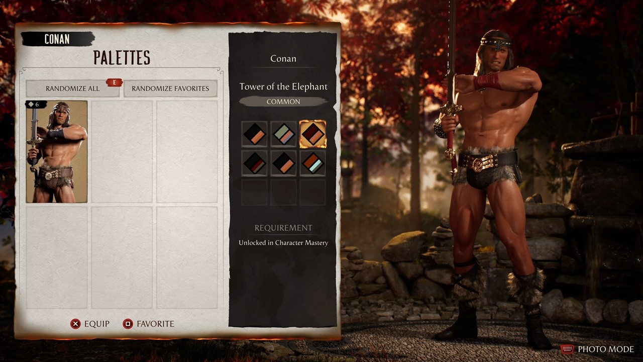 Mortal Kombat 1 | Conan - All Gear and Palletes Unlocked in Character ...