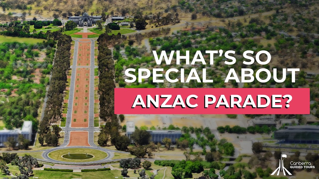 The Important Role Of The Anzac Parade In Canberra's History - YouTube
