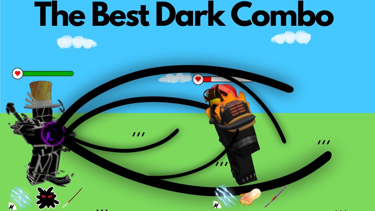 The Best Dark Combo in Blox Fruits - YouTube