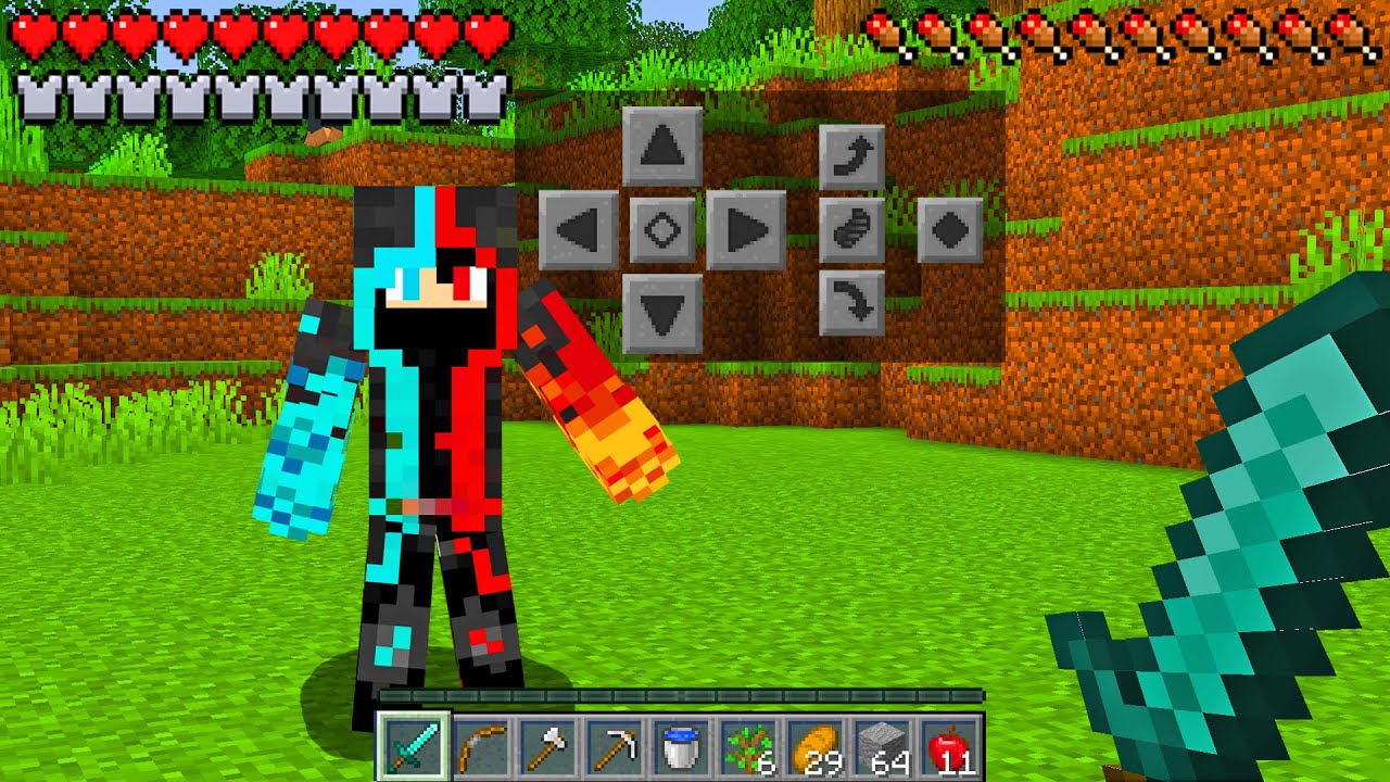 Jeg Spiller Mod MOBIL Spillere I Minecraft! - YouTube