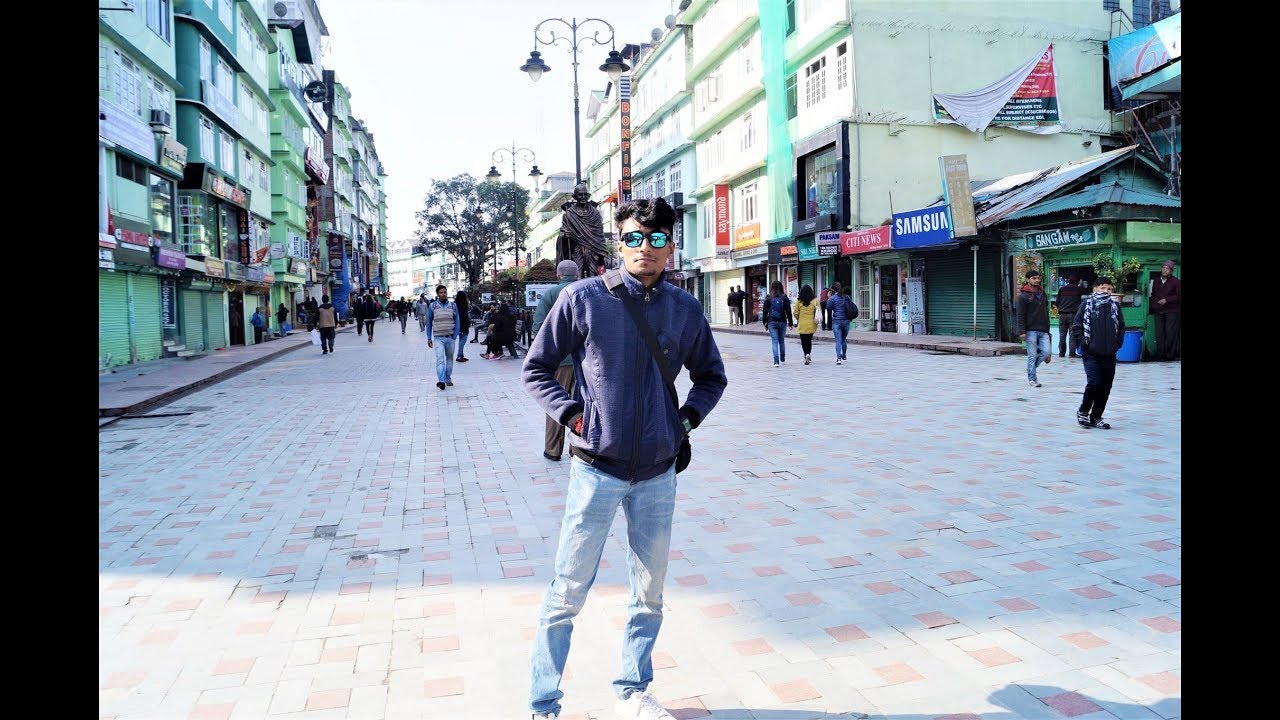 M.G MARKET | Gangtok, Sikkim | Day & Night View | Exploring MG Marg ...