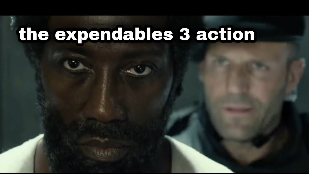 the expendables 3 : train action scene - YouTube