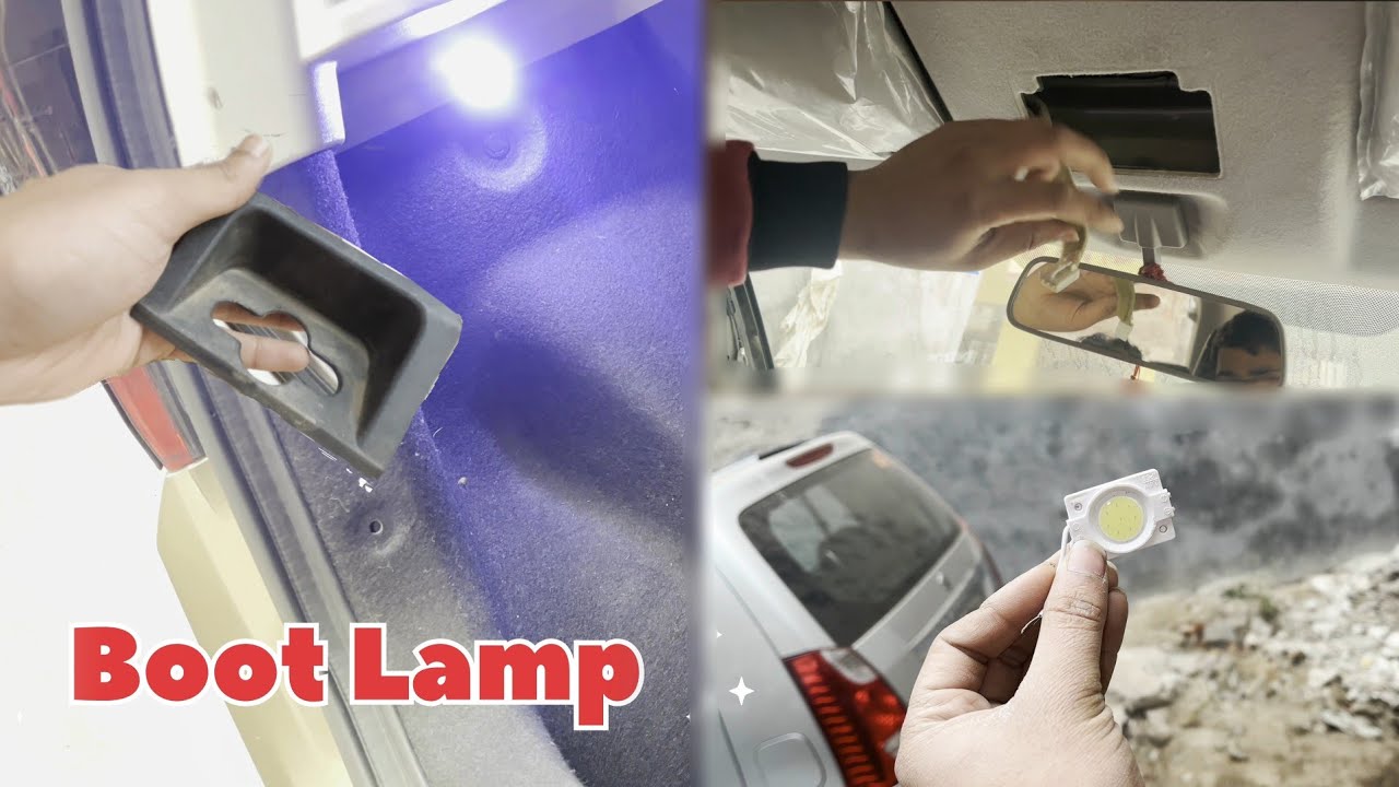 Boot Lamp installation in Wagon R | First time in India | OEM fitted ...