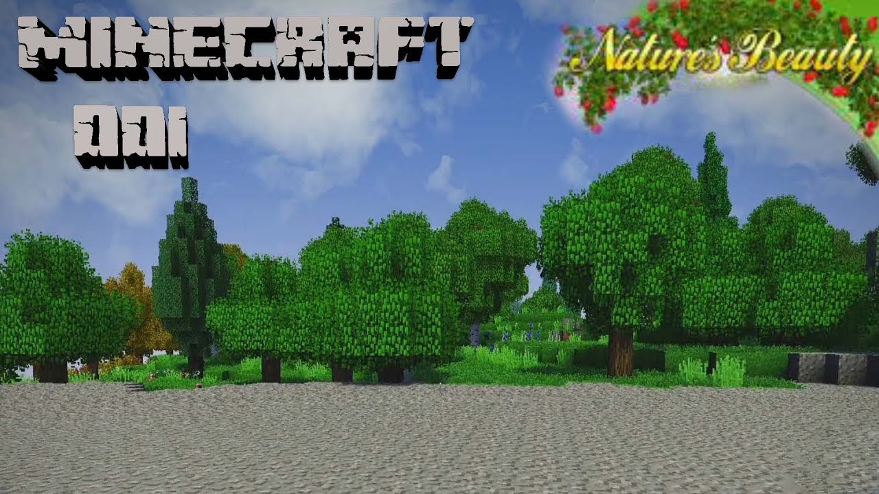 Minecraft | Nature's Beauty 001: Eine neue Welt - YouTube