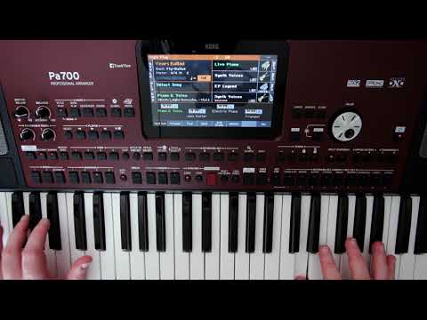 Korg PA700 Overview and Style Demos
