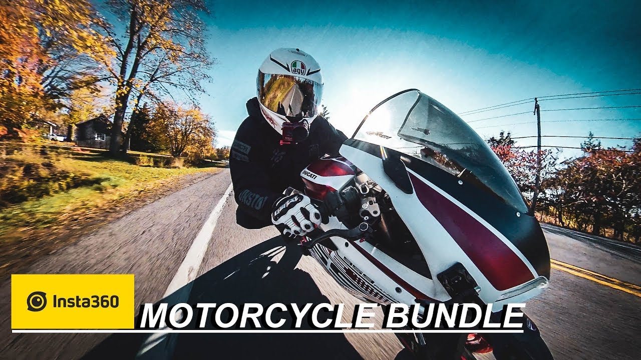 Insta360 Motorcycle Bundle Testing - YouTube