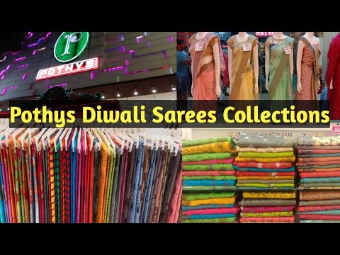 Madurai pothys Diwali sarees collections | 1+1 combo offer starts on Rs ...