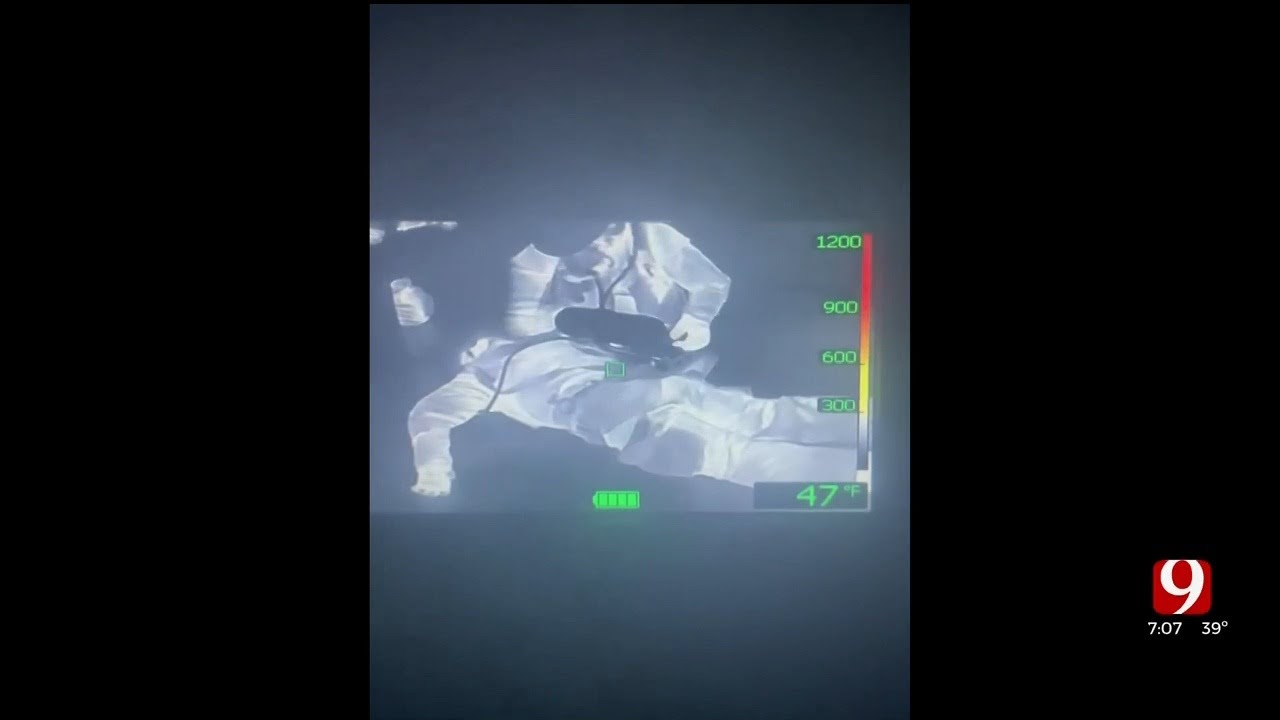 Edmond Firefighters Go Through Zero Visibility Rescue Training - YouTube