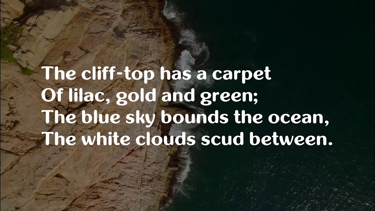 POEM - The Cliff-top by Robert Bridges - YouTube