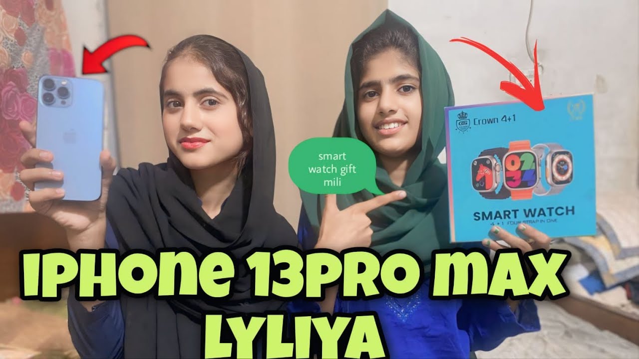 Iphone 13pro max ly liya 🥹|Smart watch gift mili from appletraders 🥰|# ...