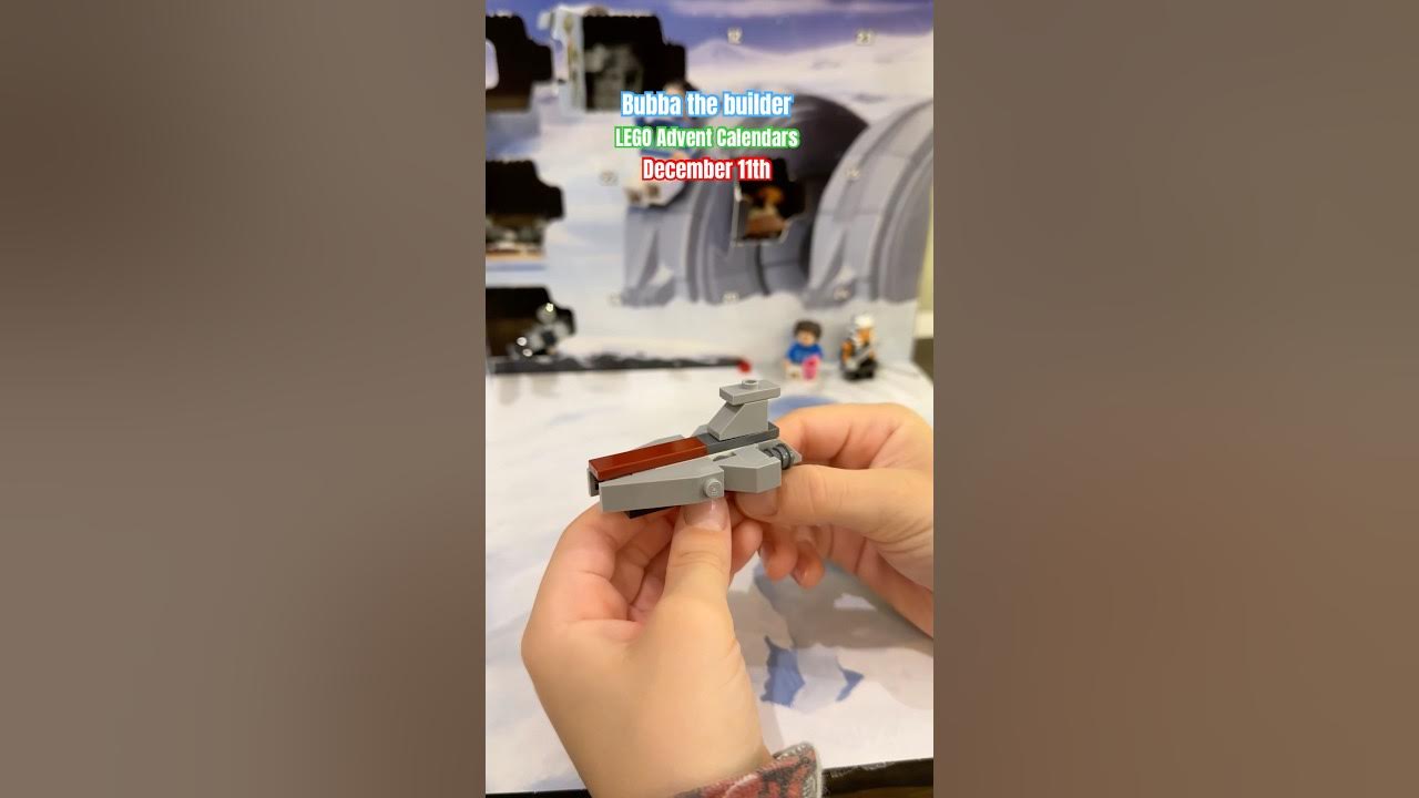 LEGO Christmas Advent Calendars - December 11th - Bubba the builder # ...