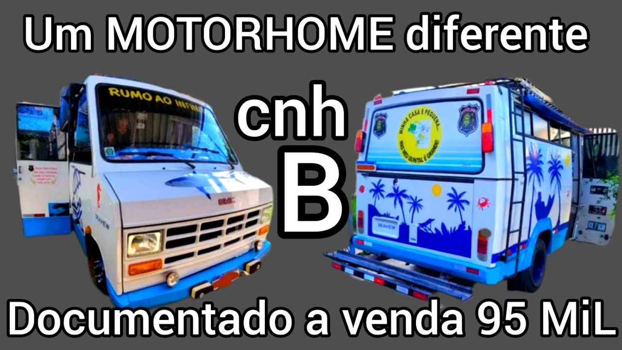 VOCÊ CONHECE ESSE MOTORHOME COM cnh B COMPLETO PARA RELÍQUIA - YouTube