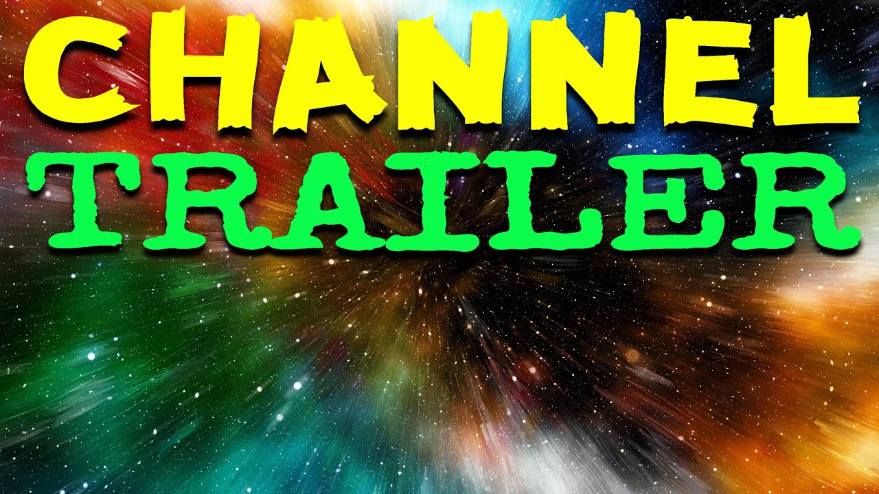 CHANNEL TRAILER 2020 - YouTube