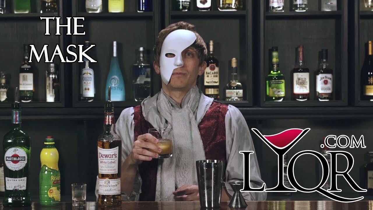 Liqr - How to Make a Mask Cocktail with Phantom Erik - YouTube