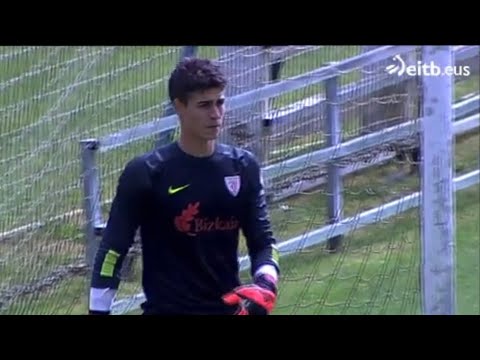 19 year old Kepa Arrizabalaga with Athletic B