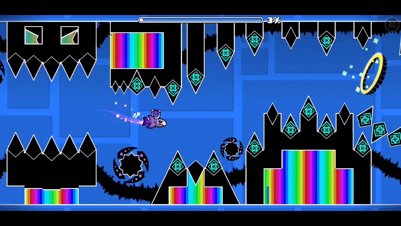 "GOD EATER EASY" 100% complete!! [Geometry Dash] - YouTube