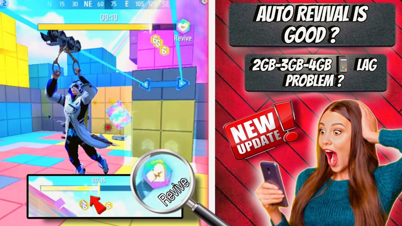 Auto Revive 🤯 Is BEST or BAD 🤔 || (Don't Miss This Video) || FREE FIRE ...