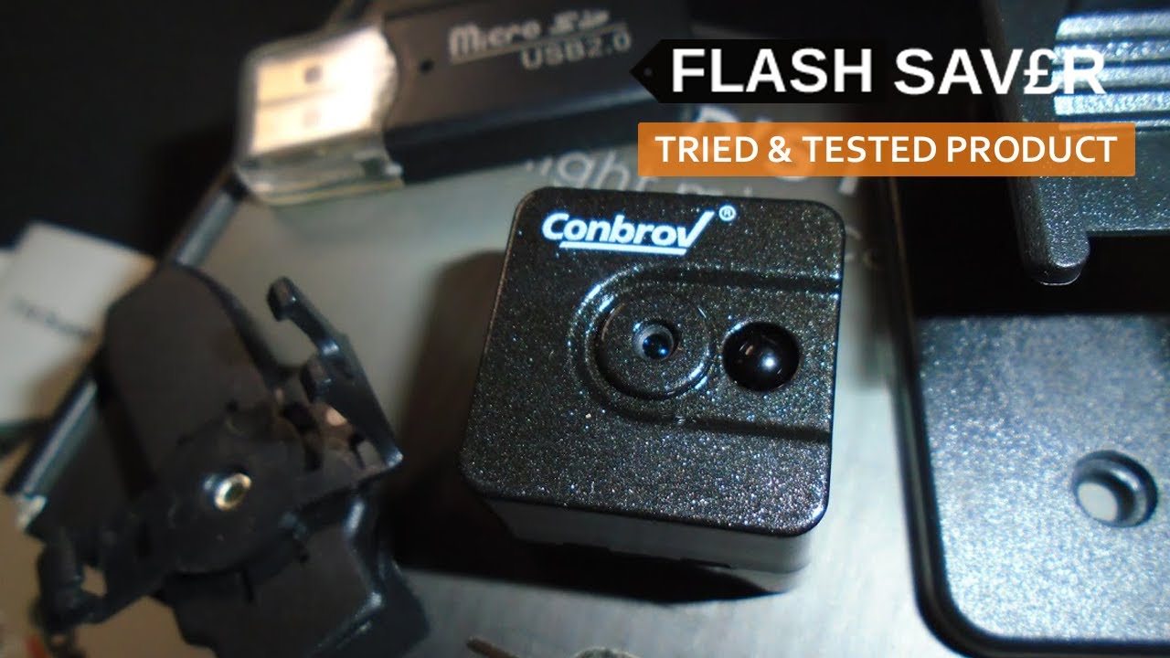 Conbrov T16 Hidden Camera HD 720P Spy Mini Camera Night Vision - YouTube