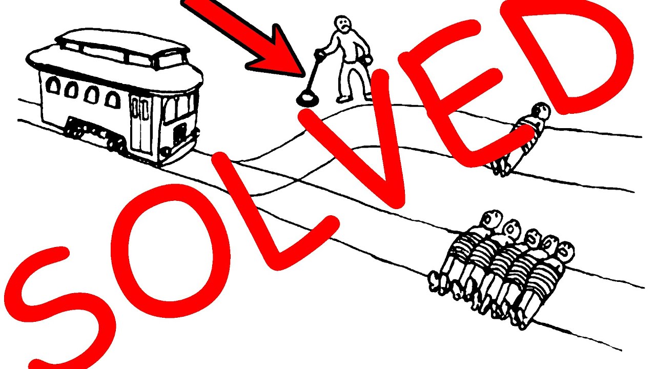 THE TROLLEY PROBLEM SOLVED!! *EPIC*. - YouTube
