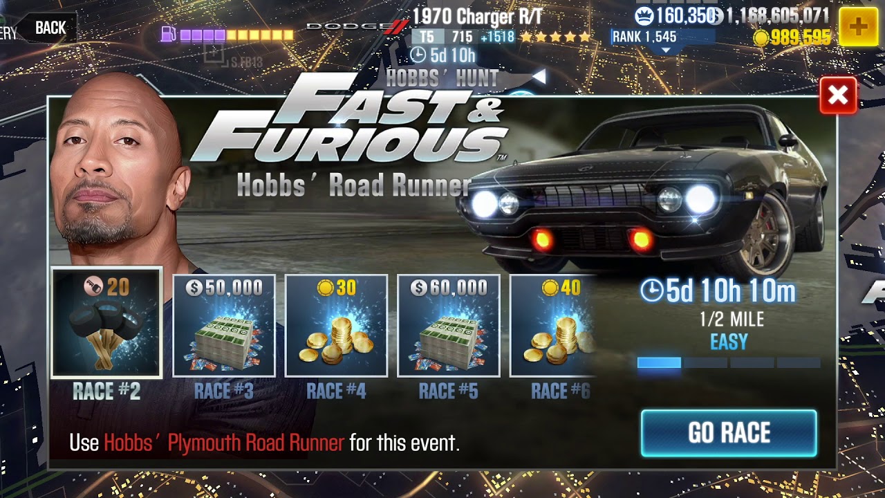 Csr Racing 2 Dom´s 1970 Dodge Charger R:T Fast Furious Fully Upgraded ...