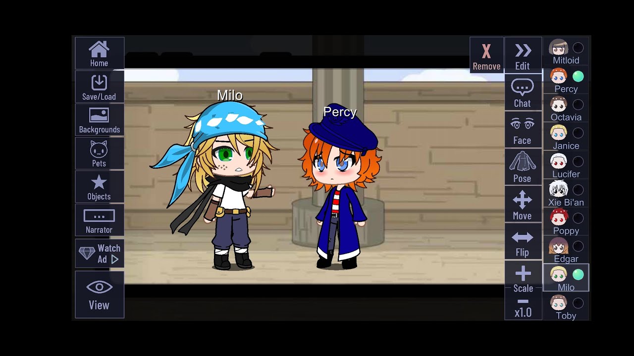 Yo no te importo || Percy y Milo [Gacha Club] - YouTube