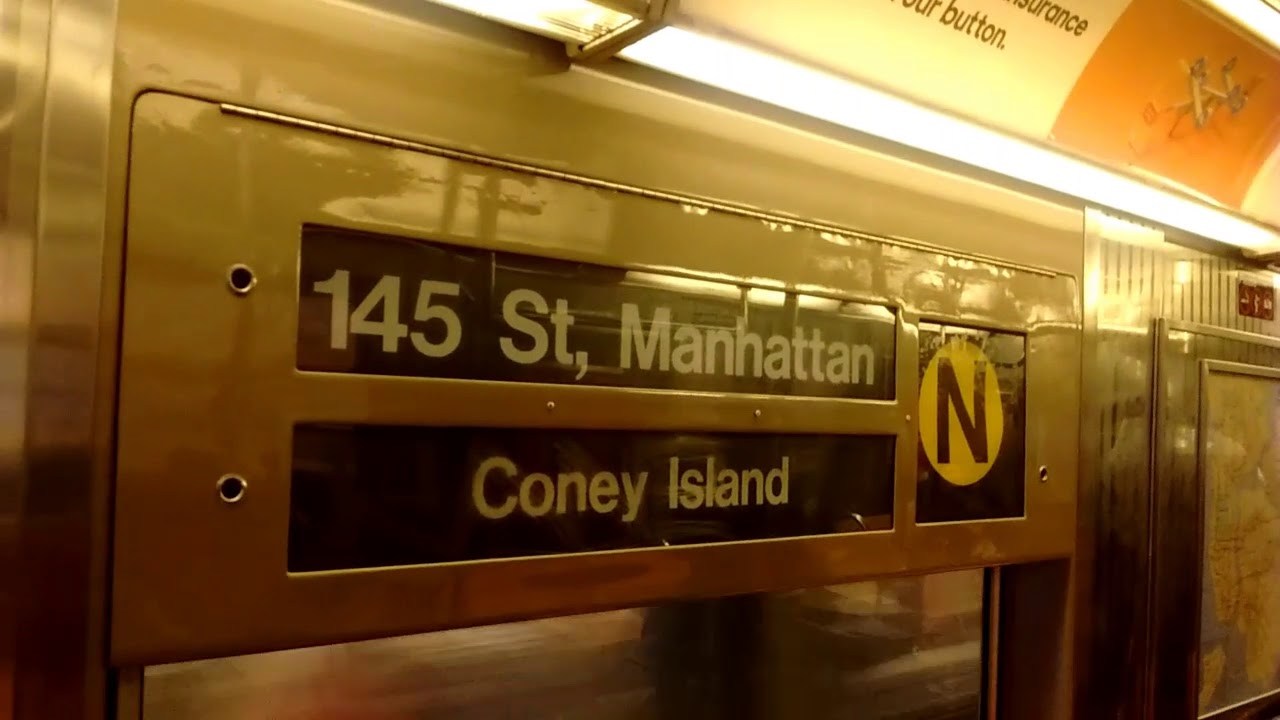 NYC Subway HD: Ride Kawasaki R68A #5181 On the Southbound N Train (w ...