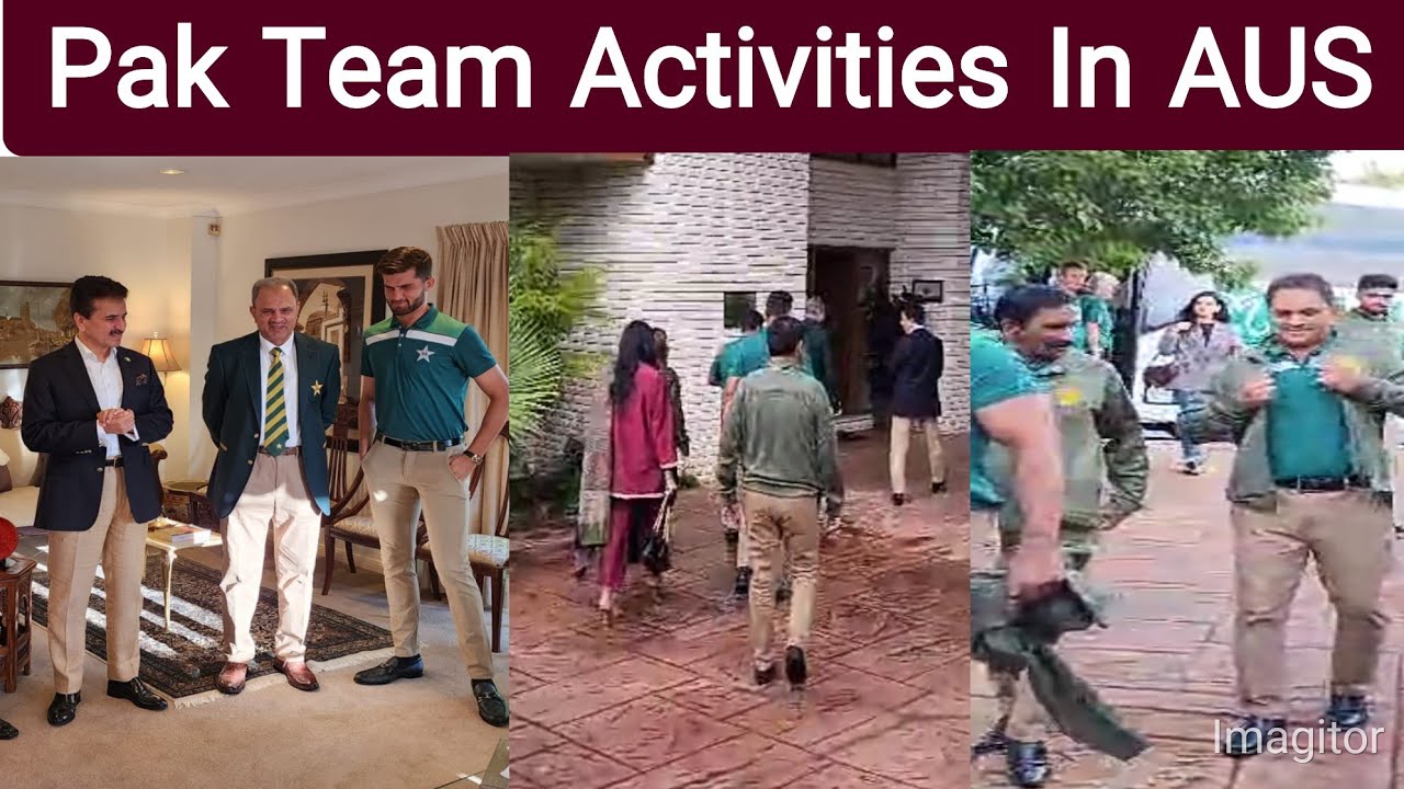 Pak Team Dinner At Pak High Commision Australia with their Wavies pak ...