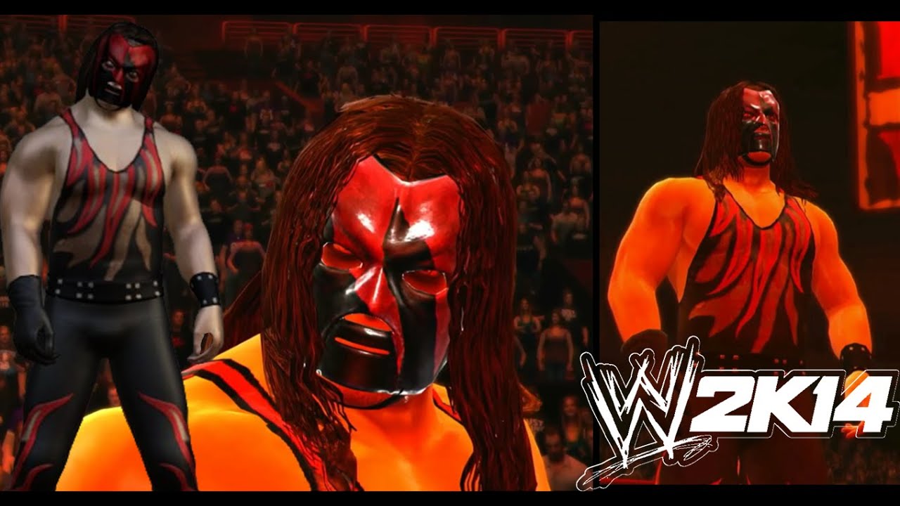 Masked Kane (SVR 2009 DLC) vs Undertaker | WWE 2K14 | Kane SVR 2009 DLC ...