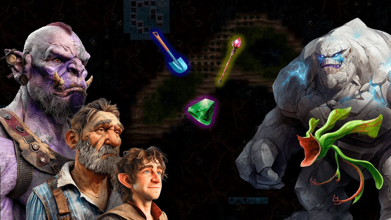 Delven: Idle Factory Builder with RPG Auto-Battles - YouTube