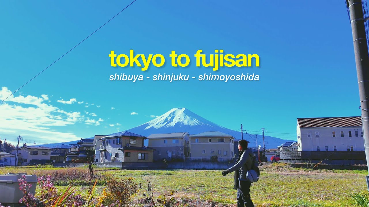 Tokyo to Mt. Fuji: our full travel experience! first time seeing ...