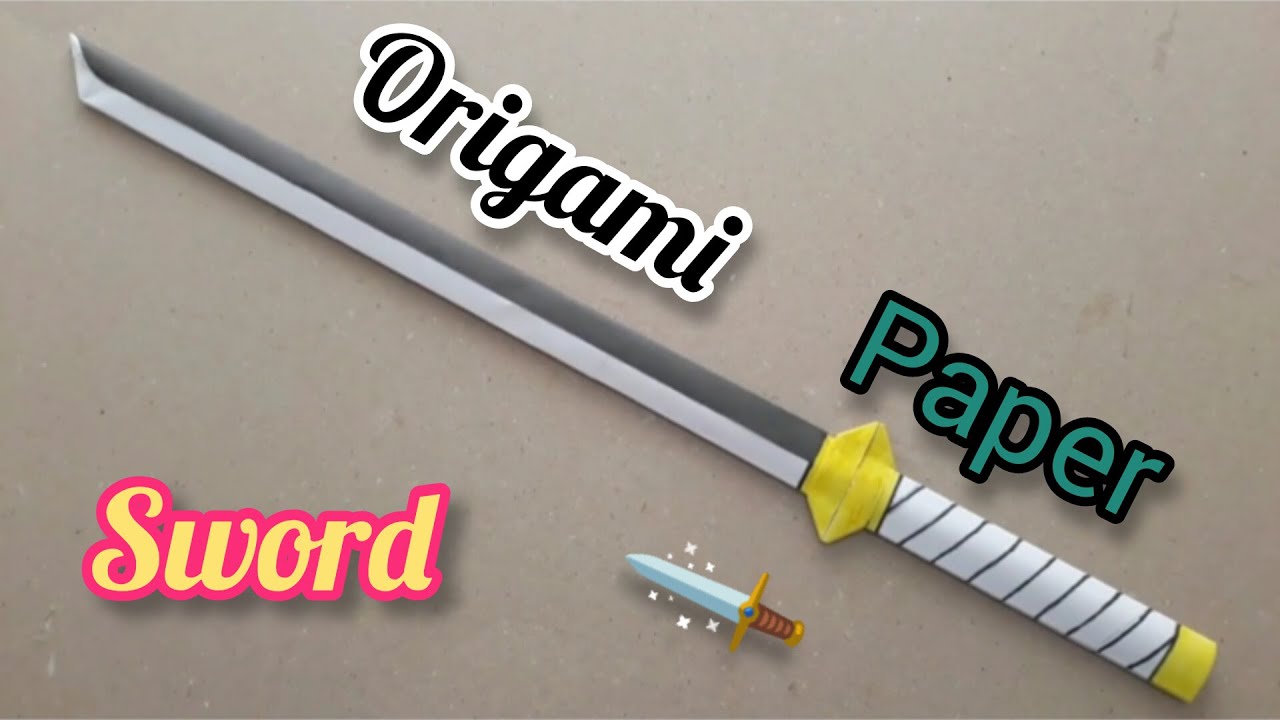 How To Make A Paper Sword Easy Origami Tutorial DIY Ninja Sword how-to-make-a-paper-sword-easy-origami-tutorial-diy-ninja-sword
