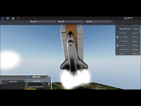 Roblox NASA: STS-41C launch - YouTube