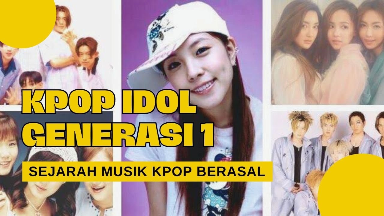 Kpop Idol Generasi Pertama, Asal Mula Musik Kpop Berasal! #kpop #fakta ...