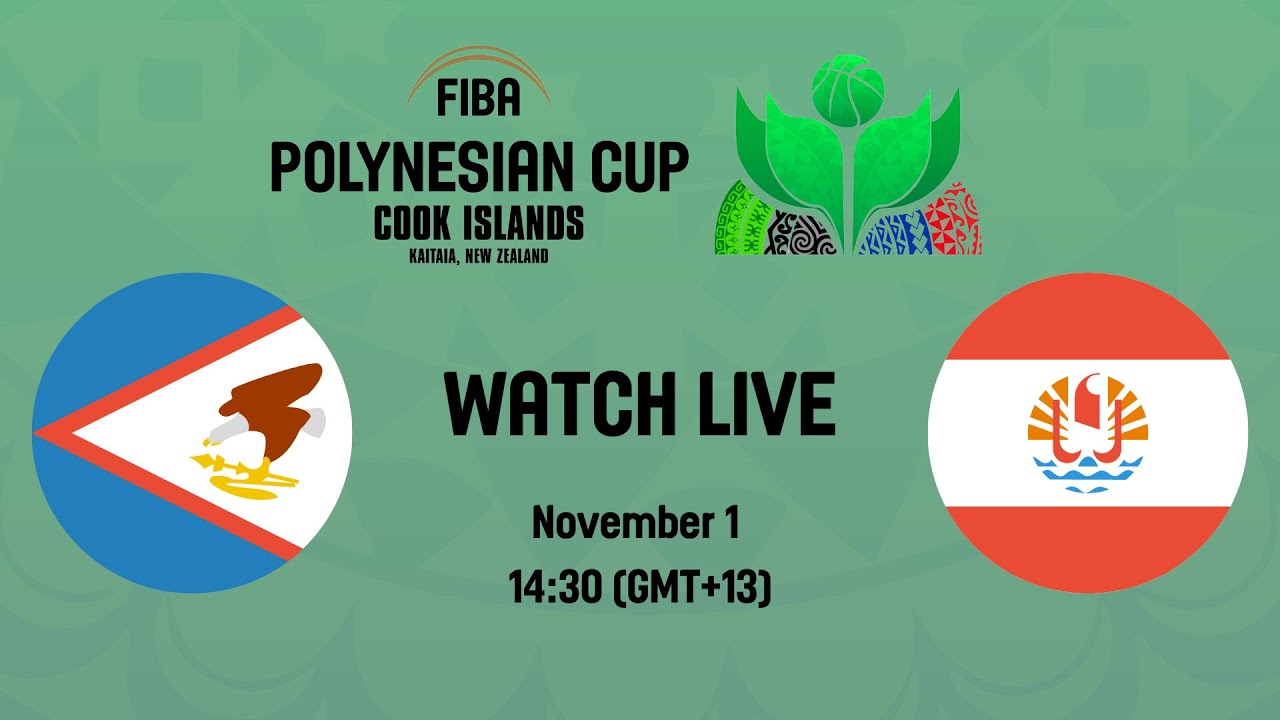 American Samoa v Tahiti | Full Basketball Game | FIBA Polynesian ...