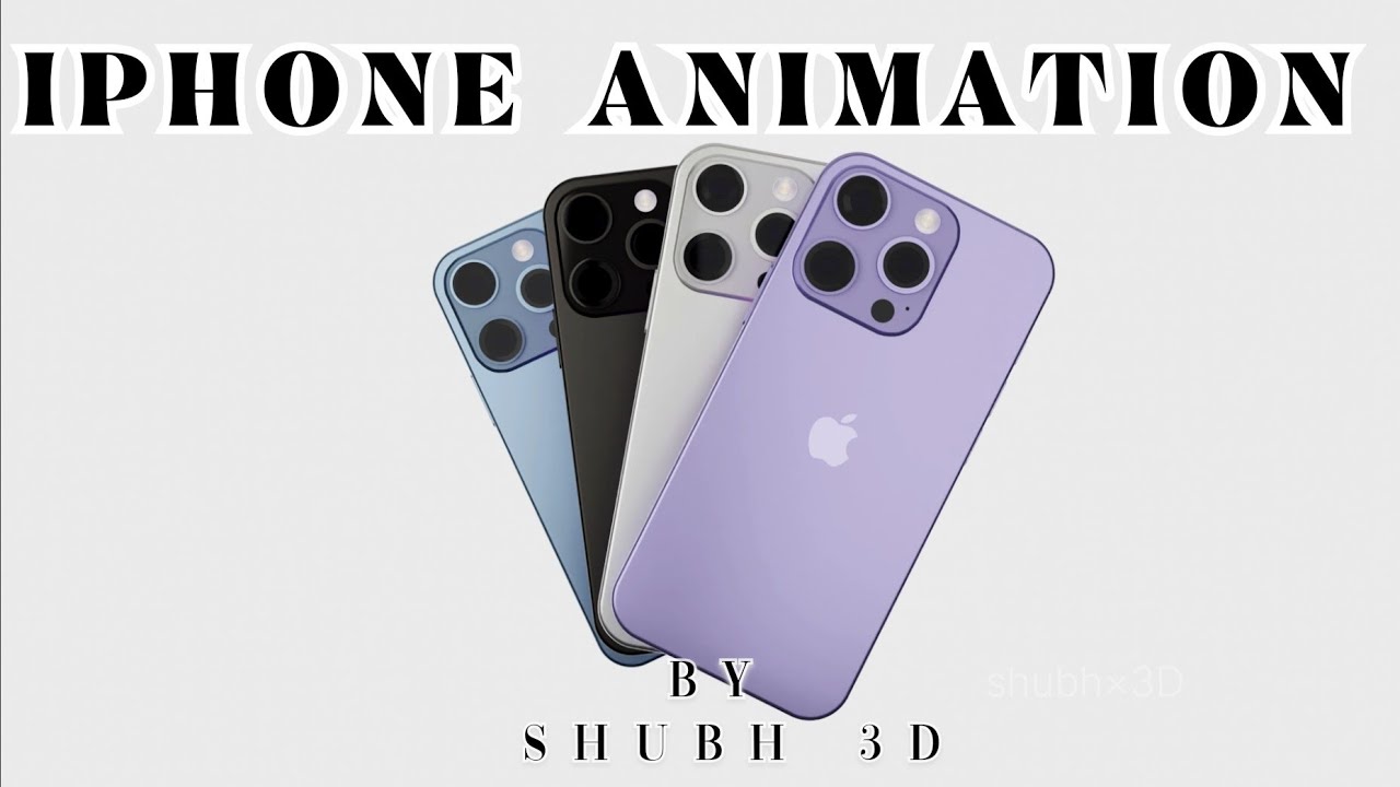 iPhone 15 pro 3d animation commercial | Blender - YouTube
