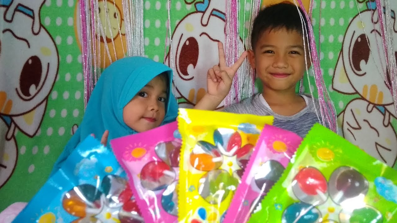 MUKBANG makan permen Korea PERMEN KIPAS. - YouTube